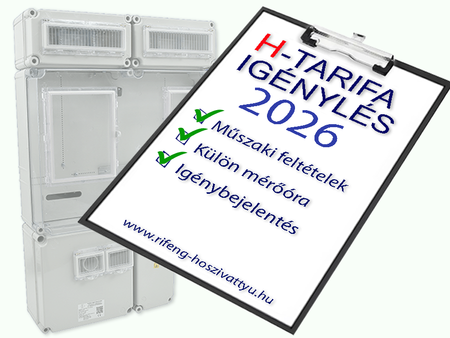 H-tarifa igénylés menete 2026 – Lépésről lépésre útmutató